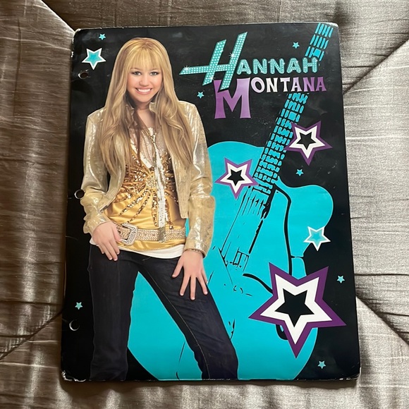 Disney | Other | Vintage Hannah Montana Paper Folder | Poshmark